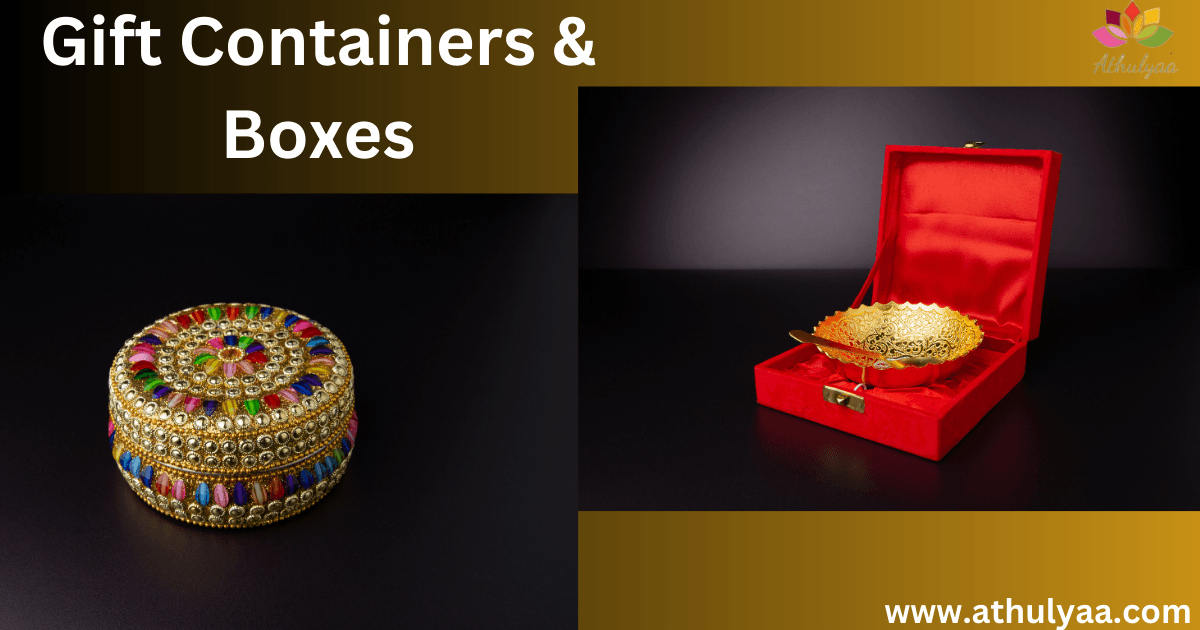 Gift Containers & Boxes - Athulyaa